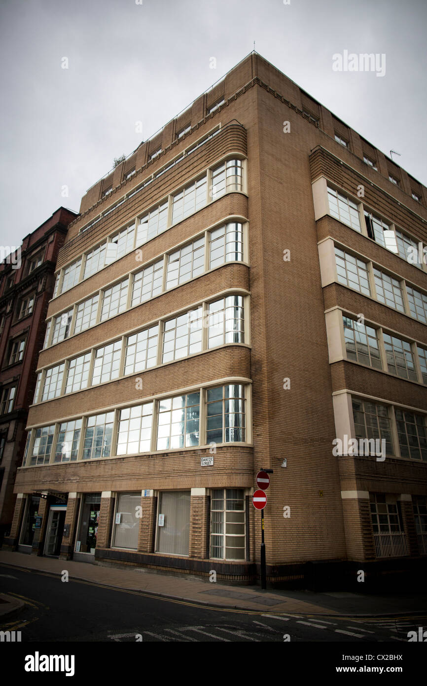 Area around Coop HQ Noma Manchester pictured Redfern Stock Photo - Alamy