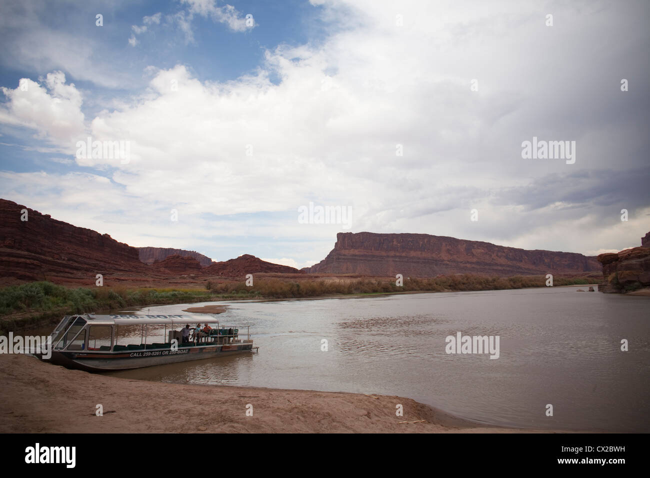 Colorado River, near Moab and Canyonlands Stock Photo - Alamy