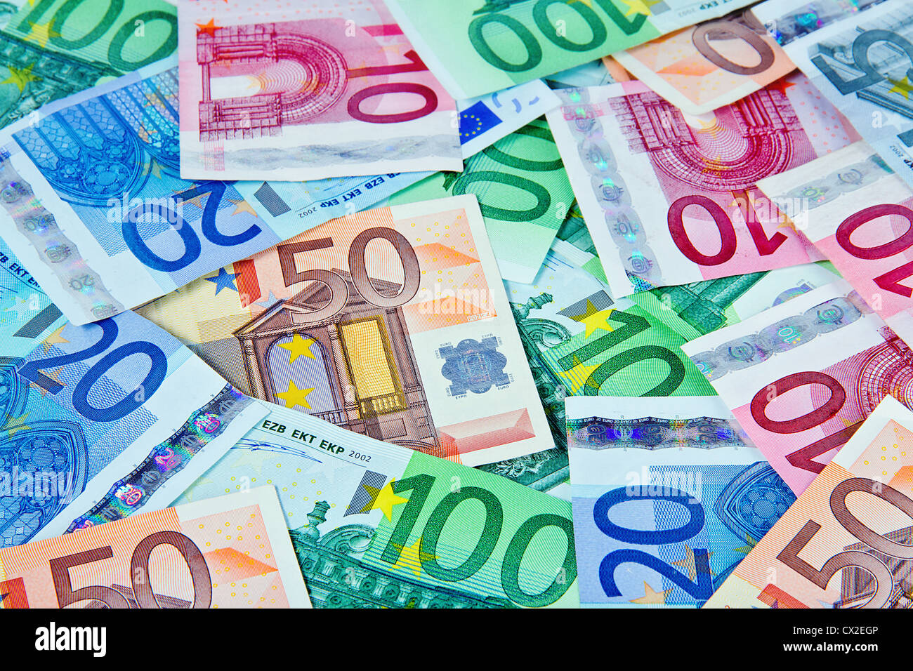 10 20 50 euro currency money paper cash europe banknote hi-res stock ...