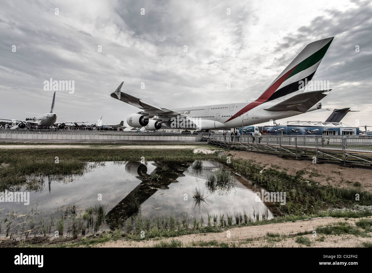 A380, Emirates, ILA , International Aerospace Exhibition , Berlin Stock ...