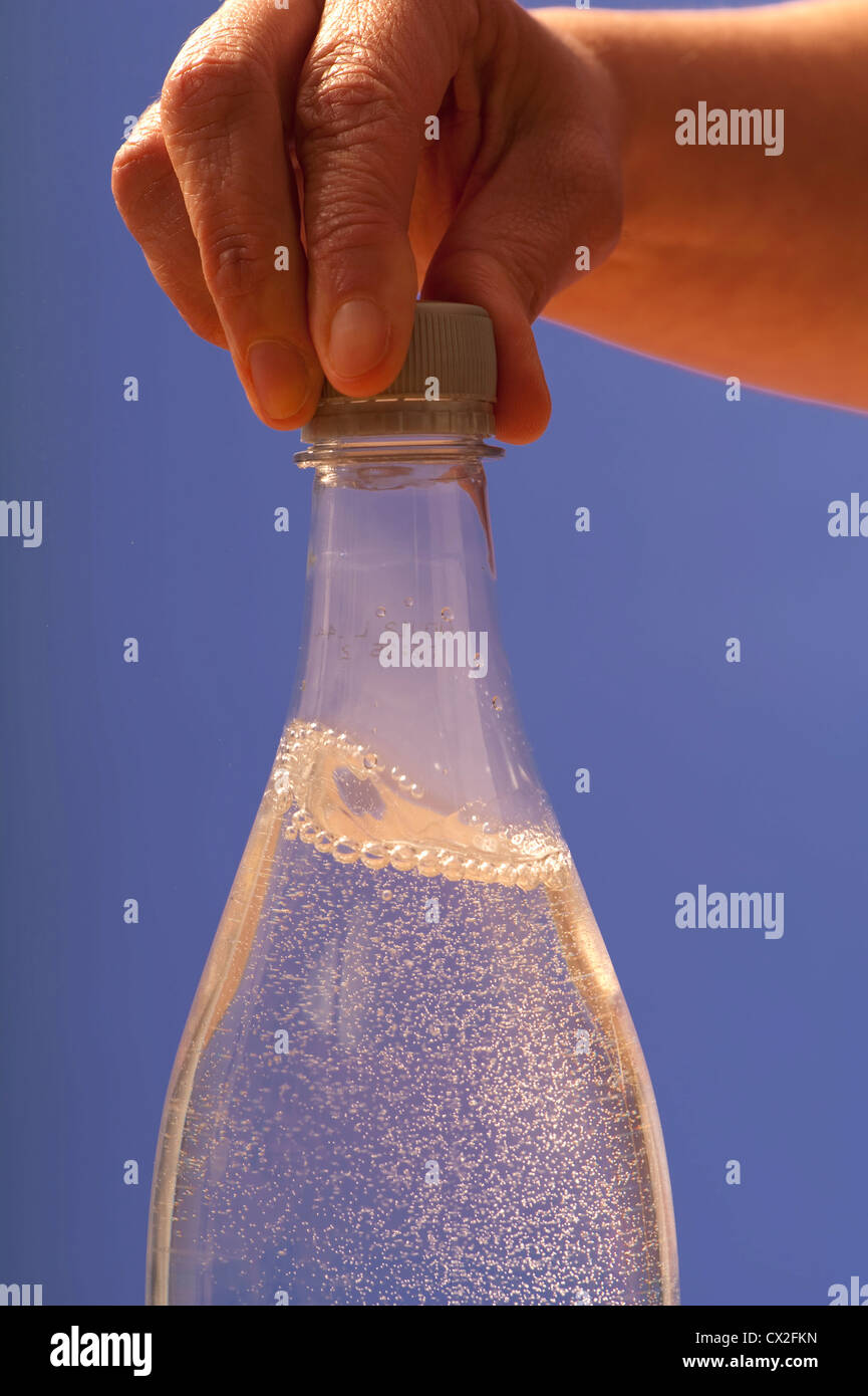 Opening bottle water hi-res stock photography and images - Alamy