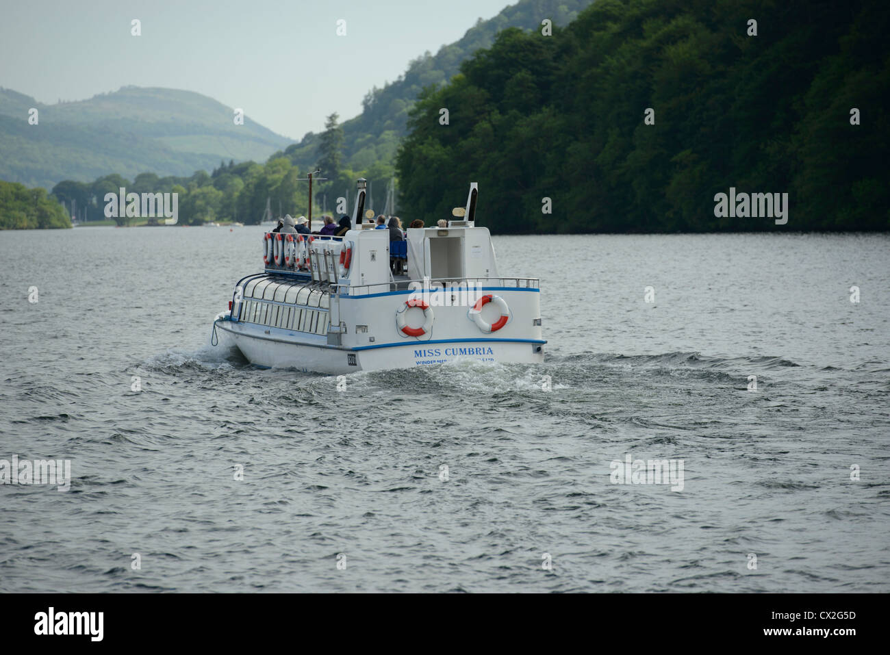 lake district cruise boat Stock Photo - Alamy