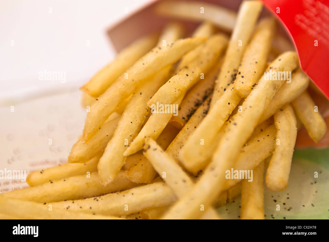 Many delicious french fries hi-res stock photography and images - Alamy
