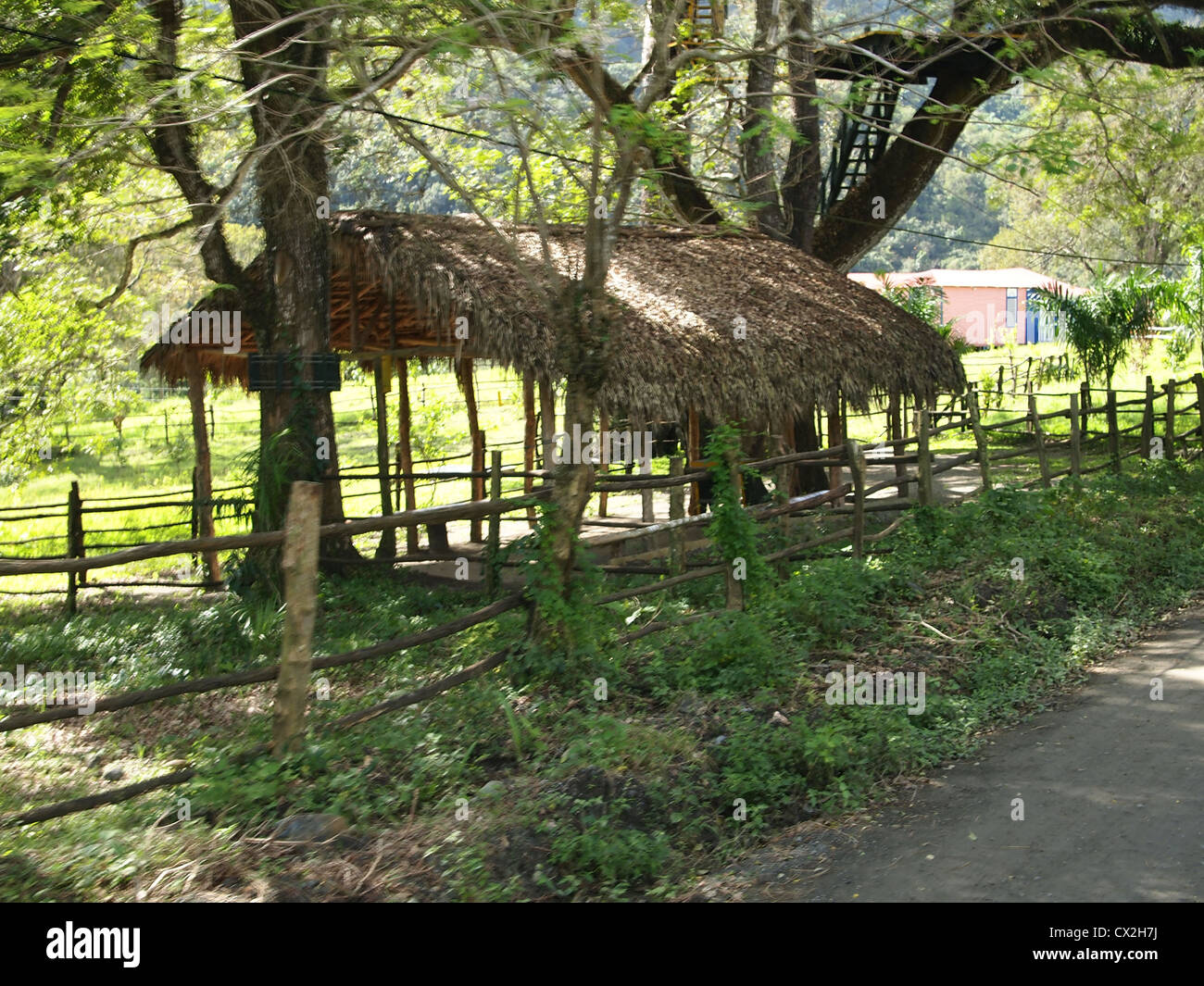 Hut in fence hi-res stock photography and images - Alamy