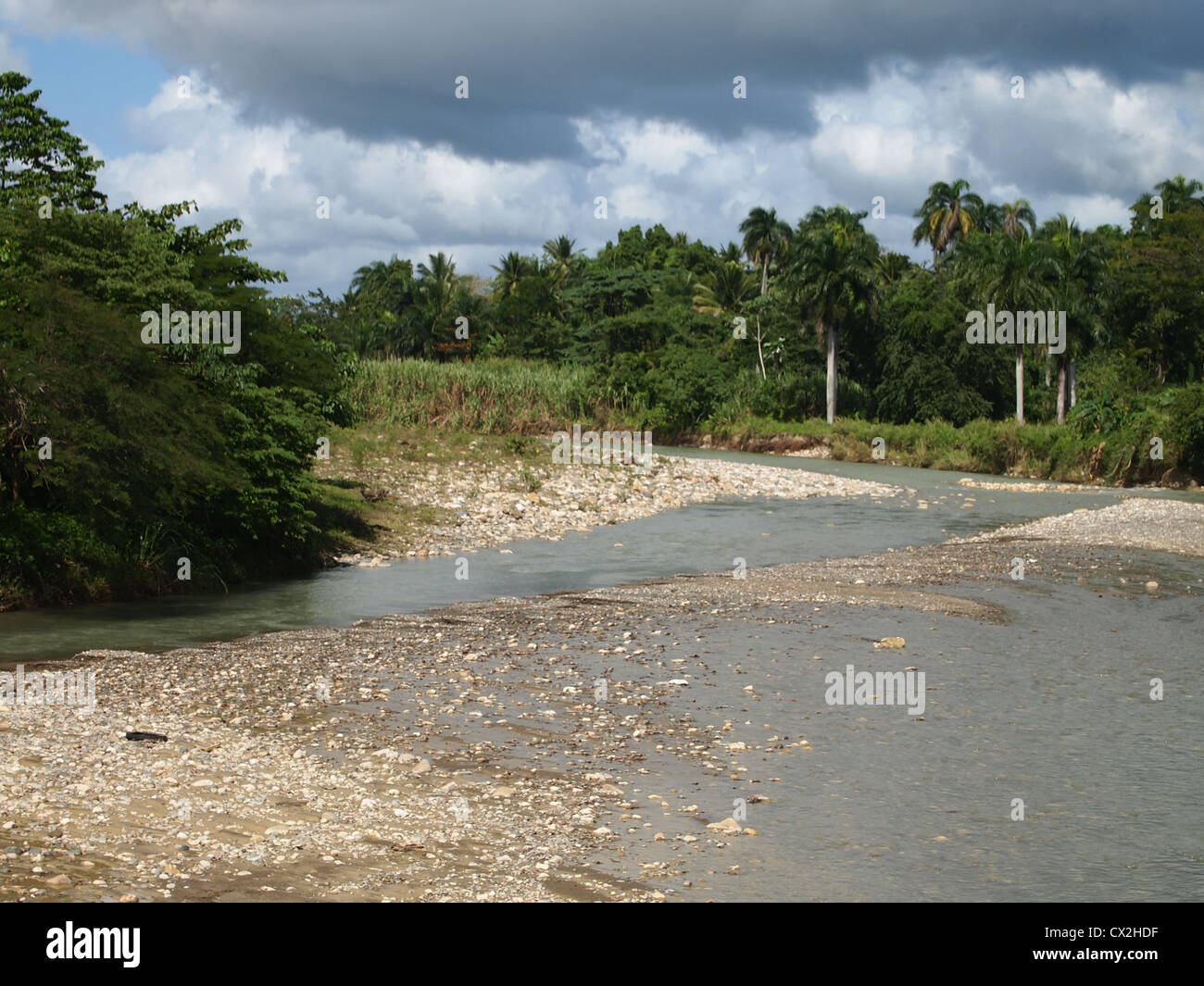 A small river Stock Photo - Alamy