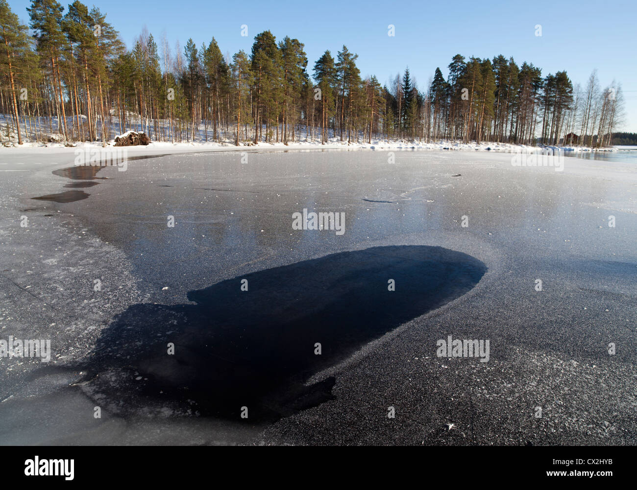 Weak ice crust hi-res stock photography and images - Alamy