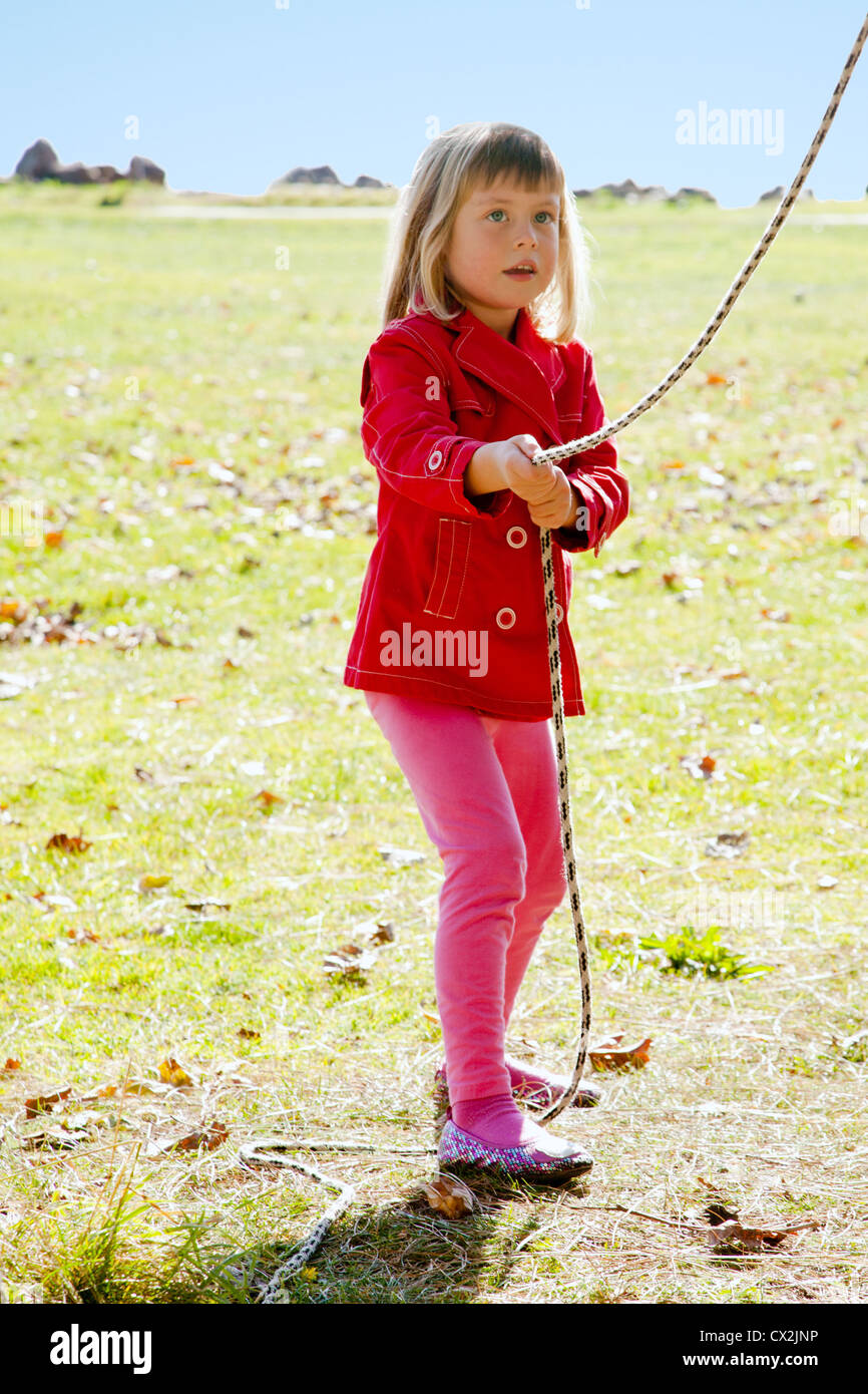 Pulling on a rope hi-res stock photography and images - Alamy