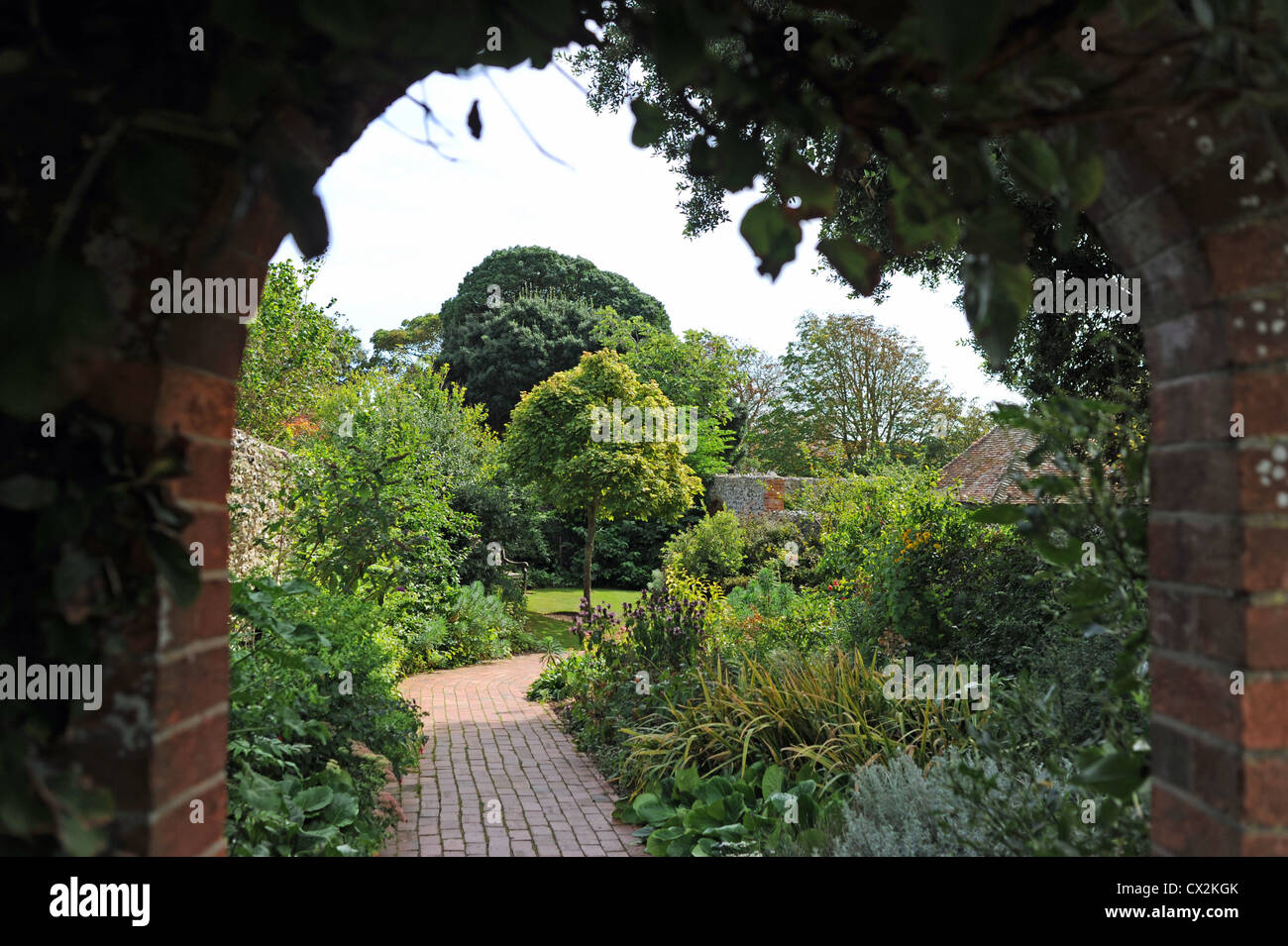 Kipling Gardens at Rottingdean East Sussex near Brighton UK 2012 Stock ...