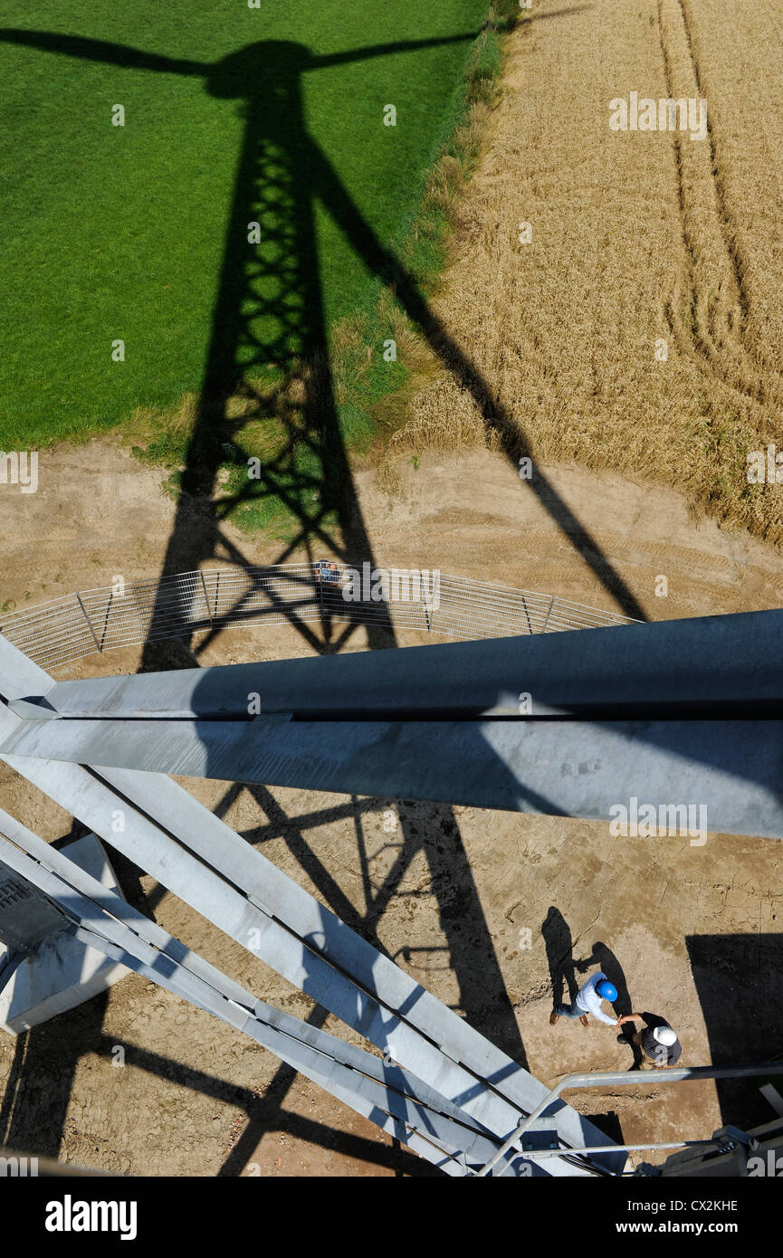 Lattice tower wind turbine hi-res stock photography and images - Alamy