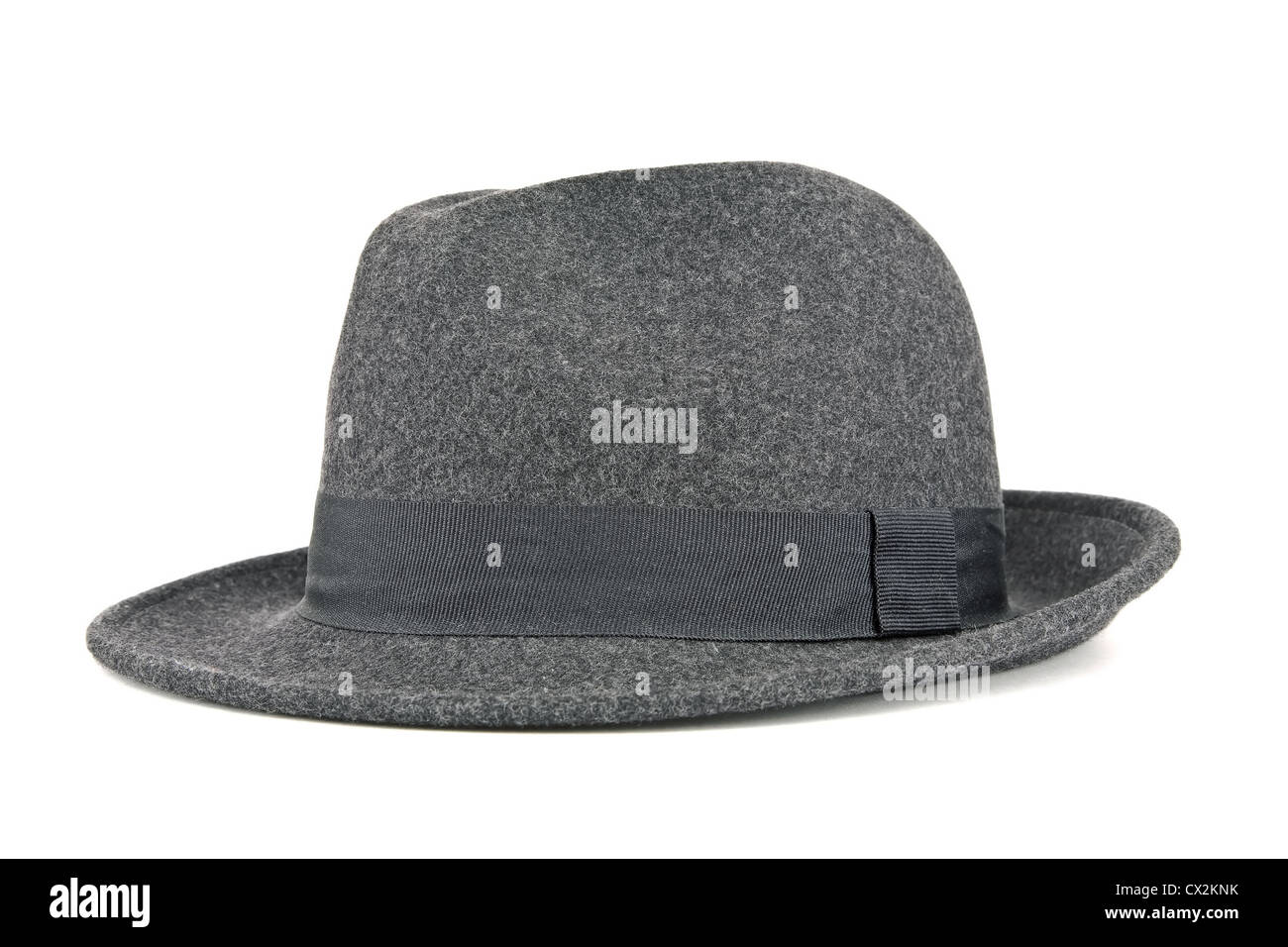 Gray top hat Cut Out Stock Images & Pictures - Alamy
