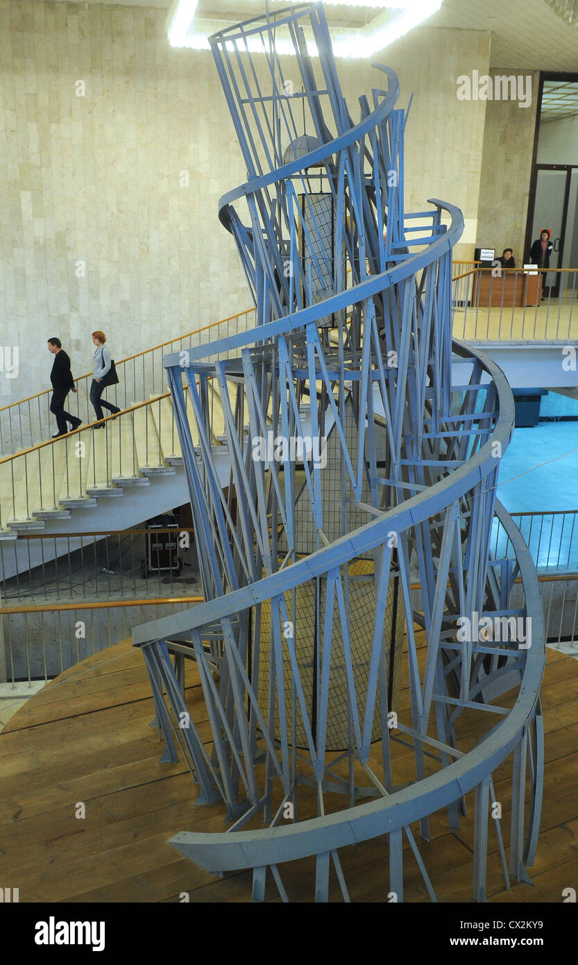 Vladimir Tatlin Model Of The Monument To The Third International High ...