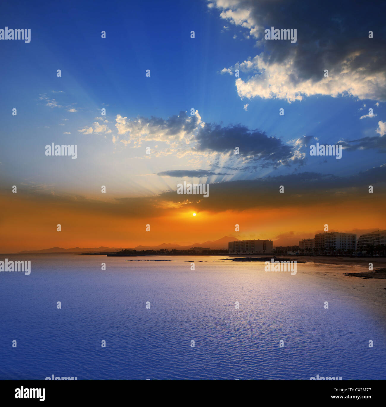 Lanzarote arrecife sunrise hi-res stock photography and images - Alamy
