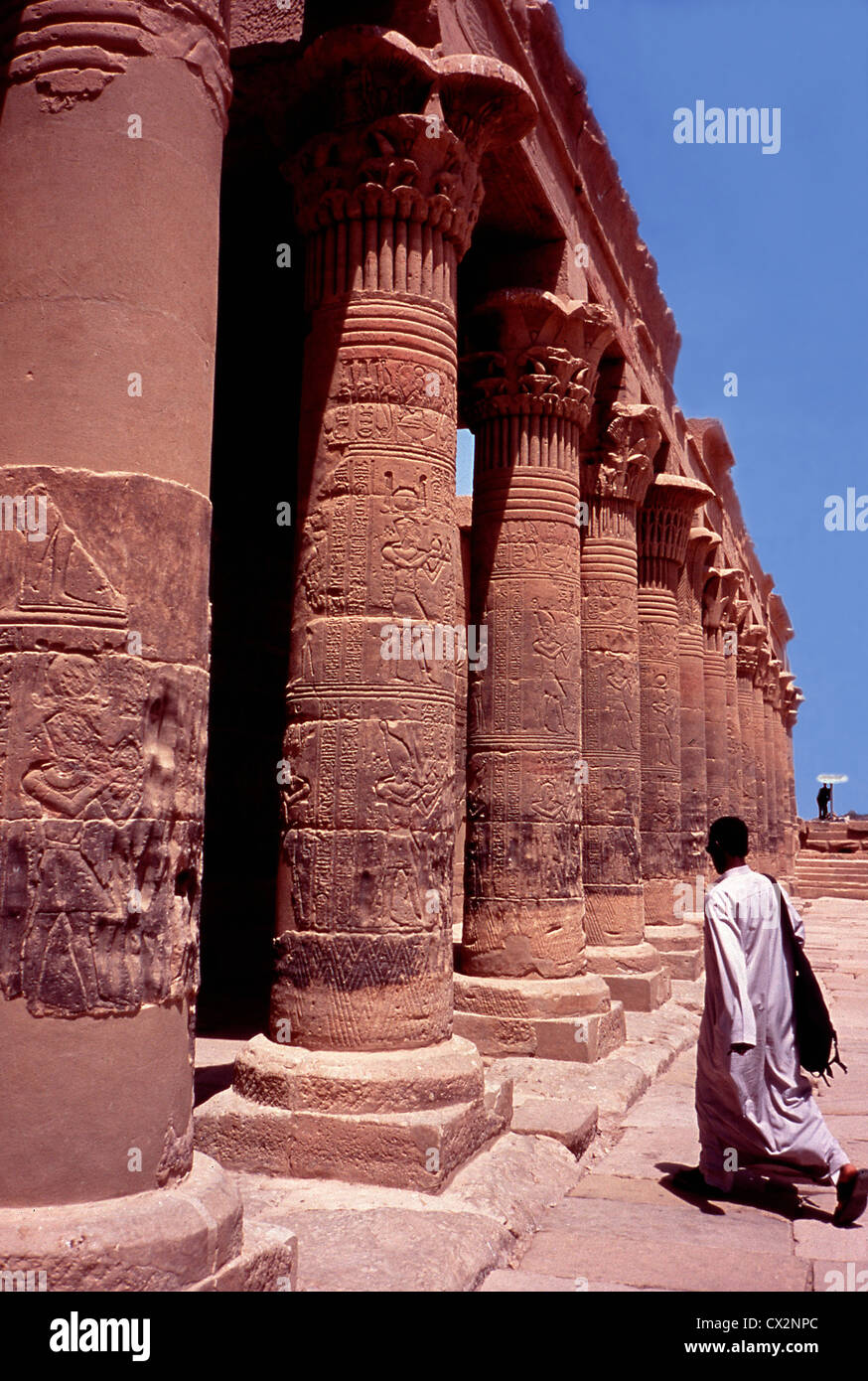The Temple of Isis at Philae, Aswan, Egypt Stock Photo - Alamy