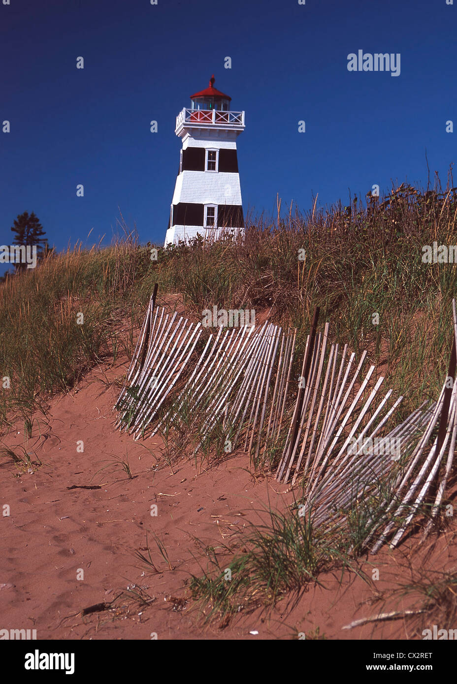 West Point Lighthouse on Prince Edward Island Stock Photo - Alamy