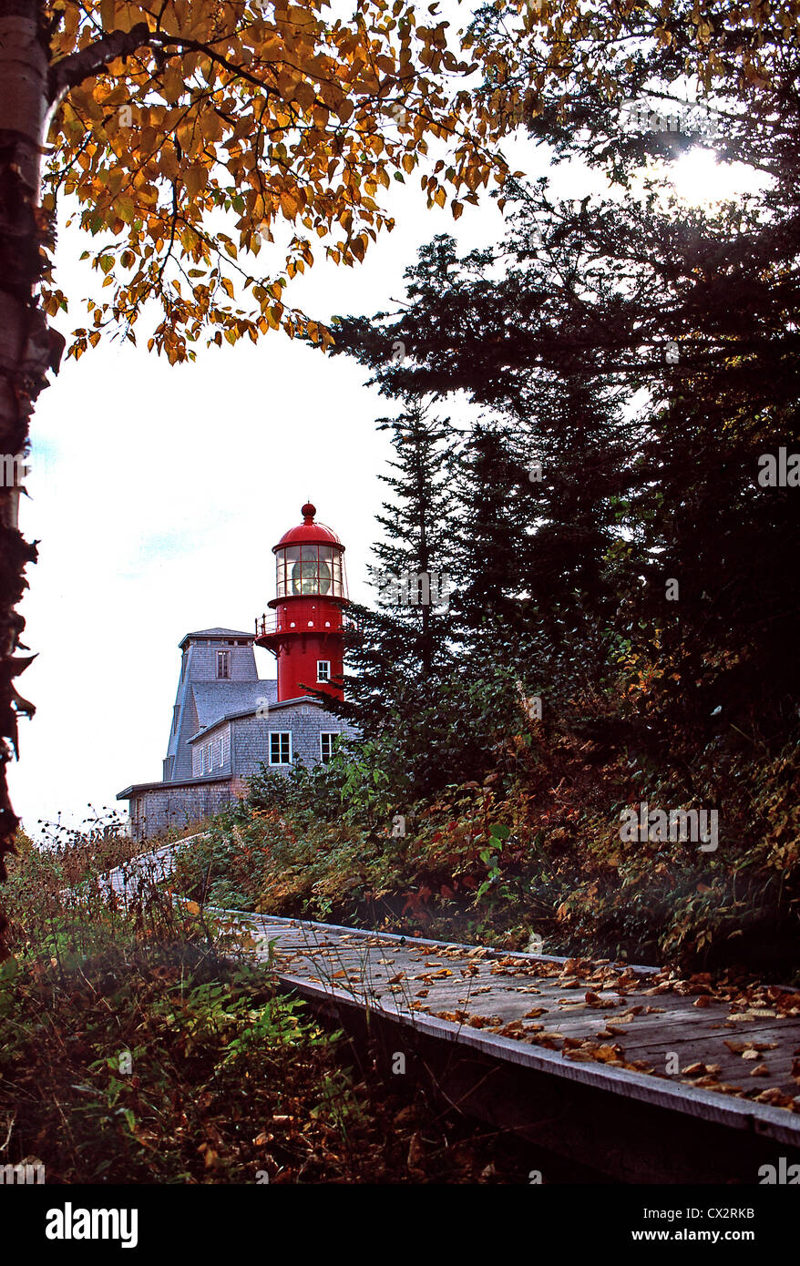 Gaspe lighthouses hi-res stock photography and images - Alamy