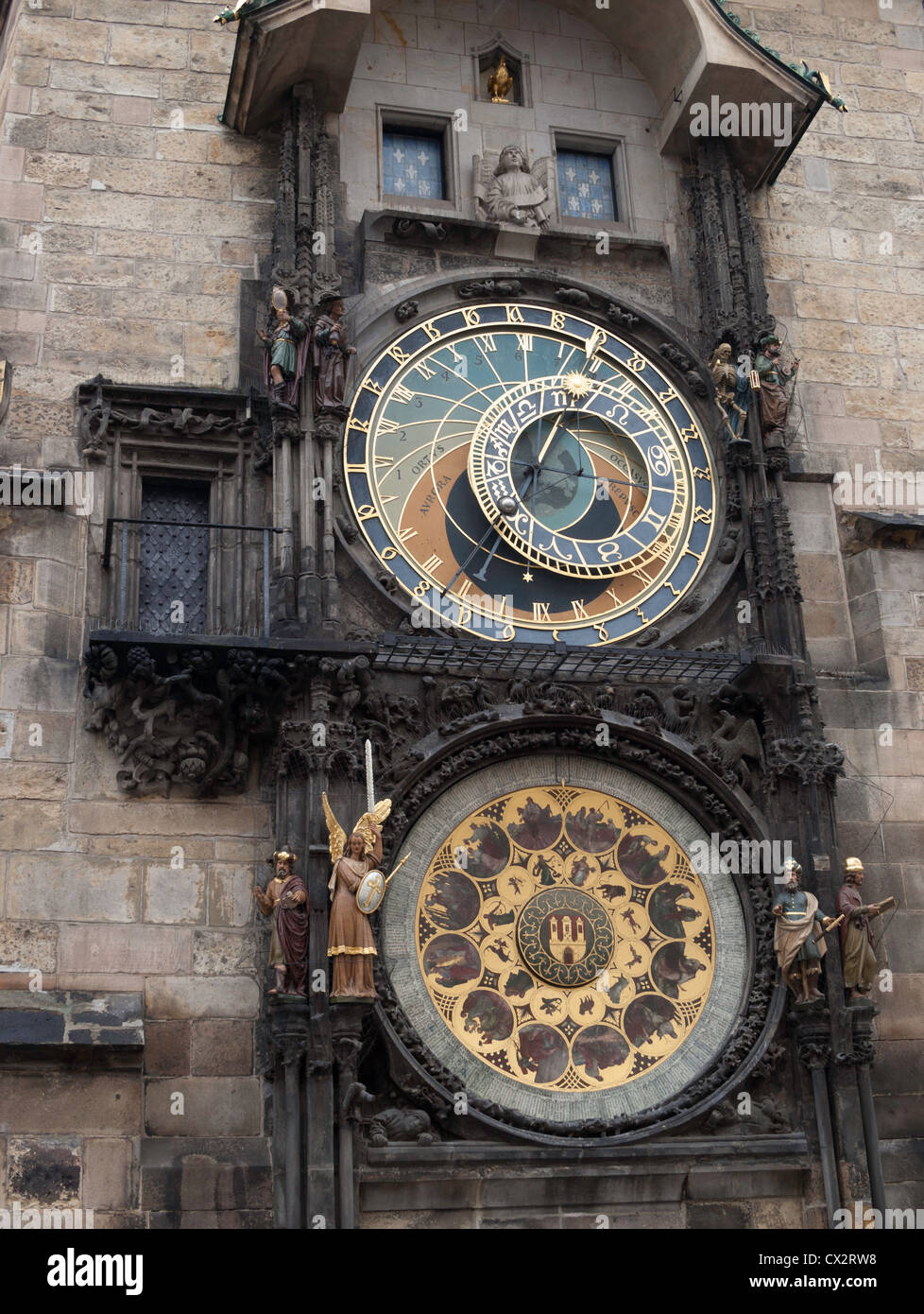 Prague Astronomical Clock at the clock tower Stock Photo - Alamy