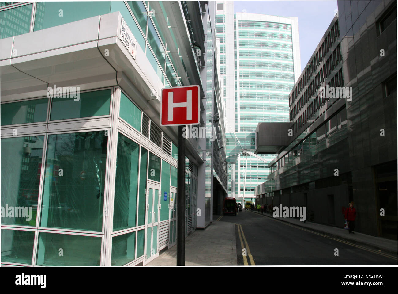 Hospital sign at University College Hospital London UK Stock Photo - Alamy