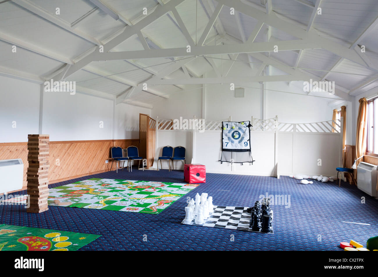 Croyde Unison resort games room Stock Photo - Alamy