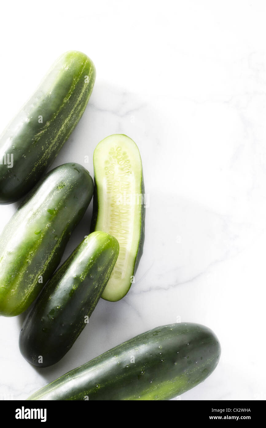 Cucumber hi-res stock photography and images - Alamy