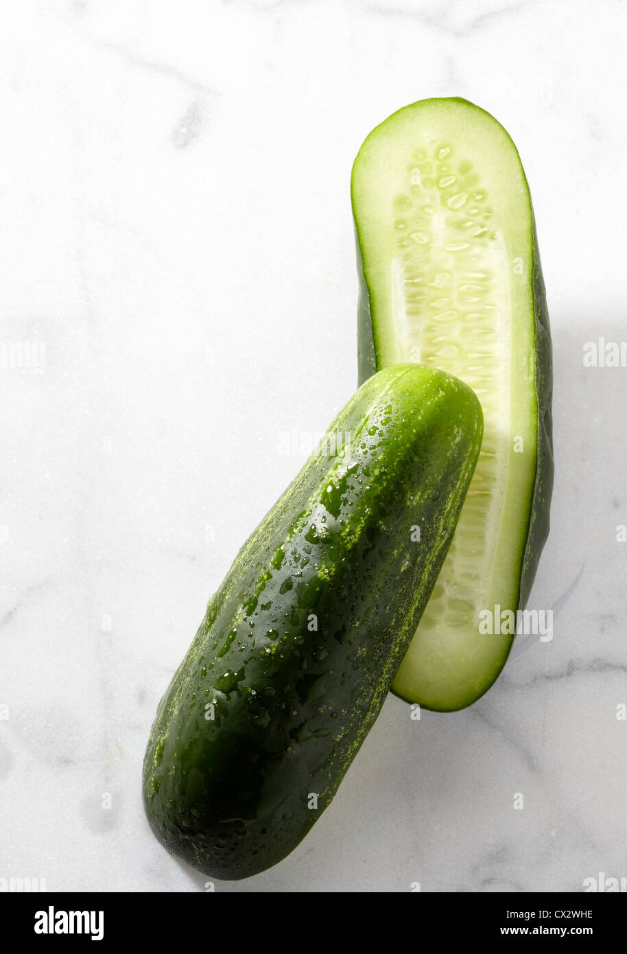 Cucumber hi-res stock photography and images - Alamy