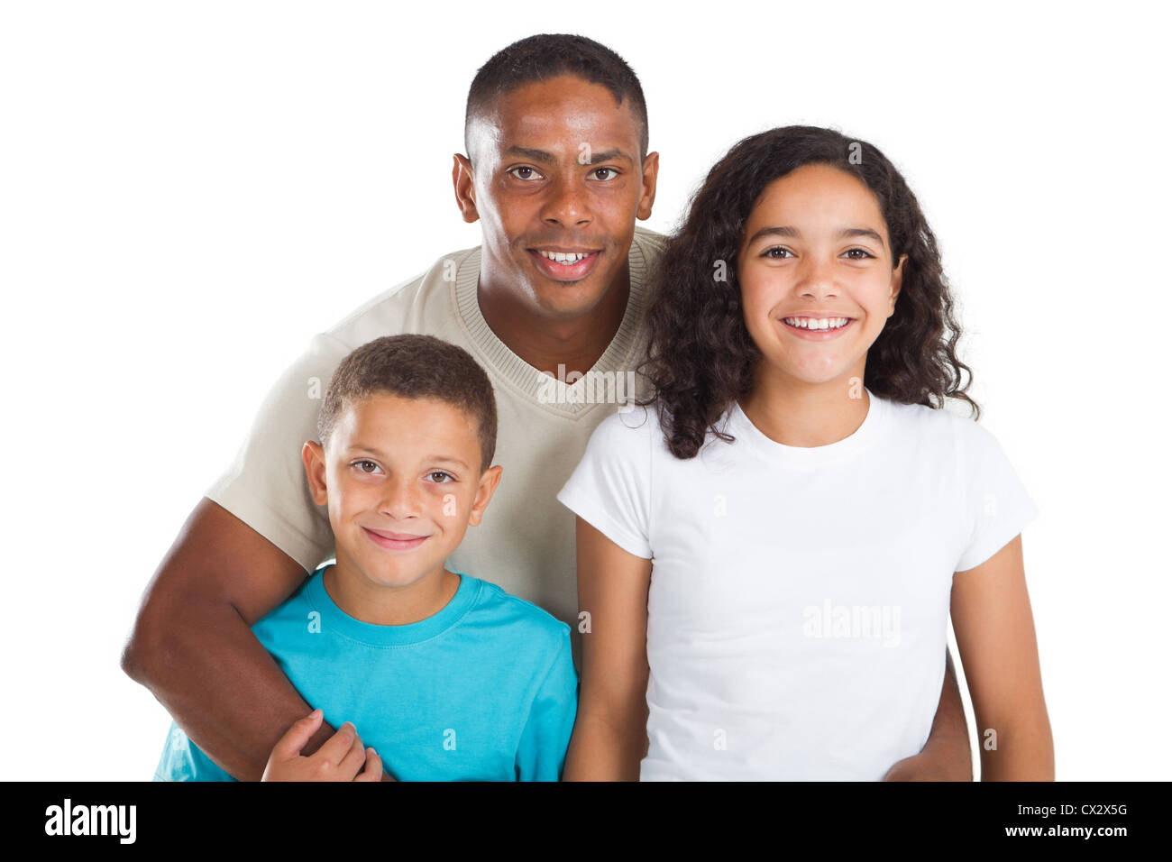 happy father and kids Stock Photo - Alamy