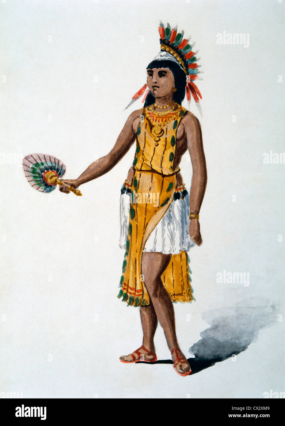 Caribbean Indian Woman Brought Back to Spain by Christopher Columbus ...