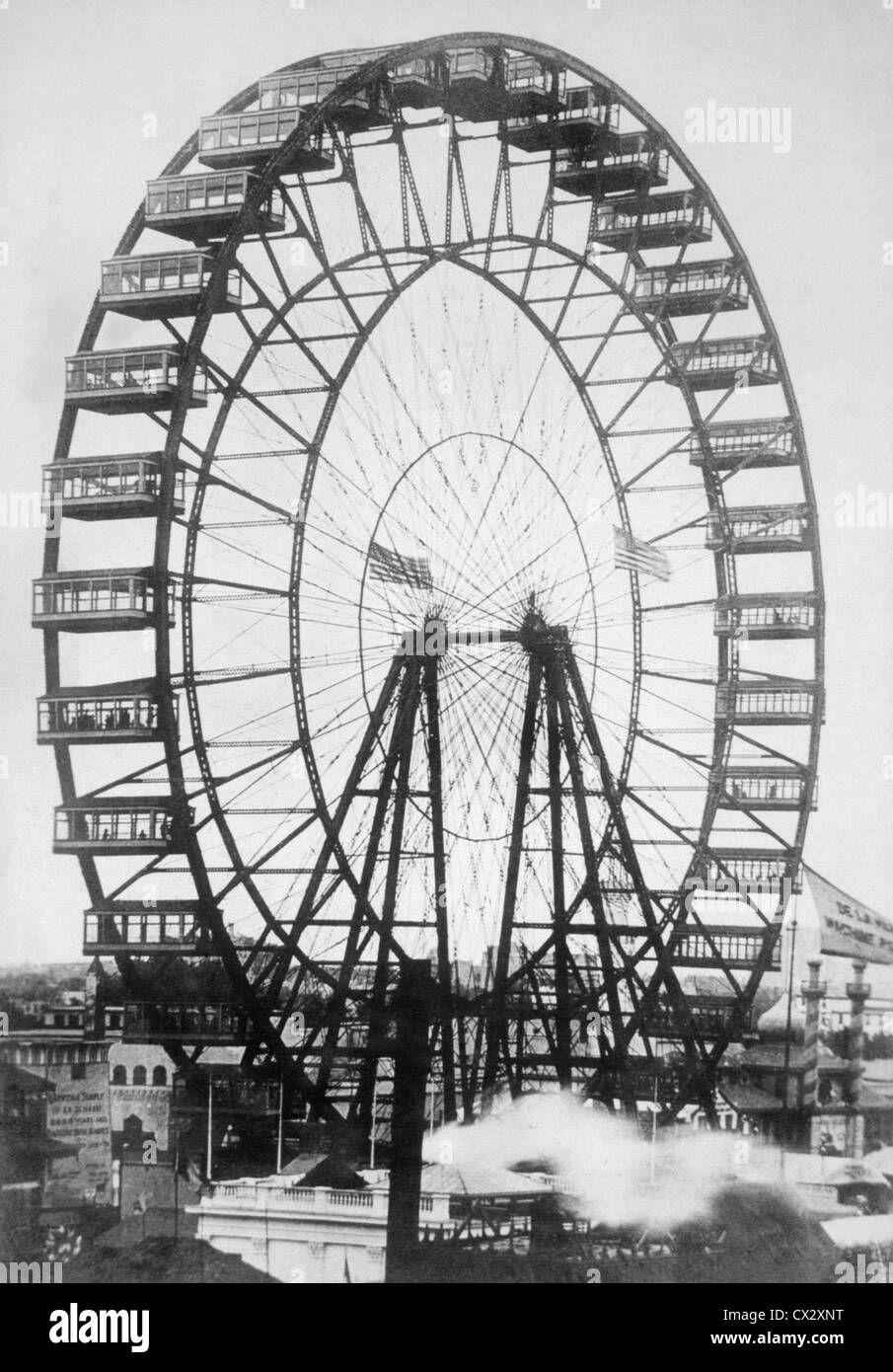 Vintage ferris wheel hi-res stock photography and images - Alamy