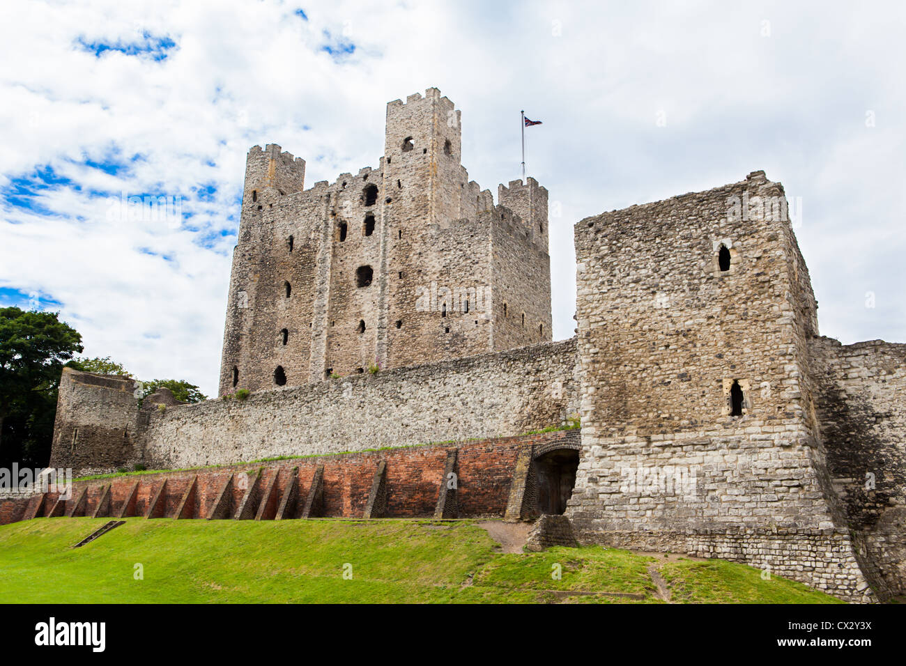 Rochester castle norman keep hi-res stock photography and images - Alamy
