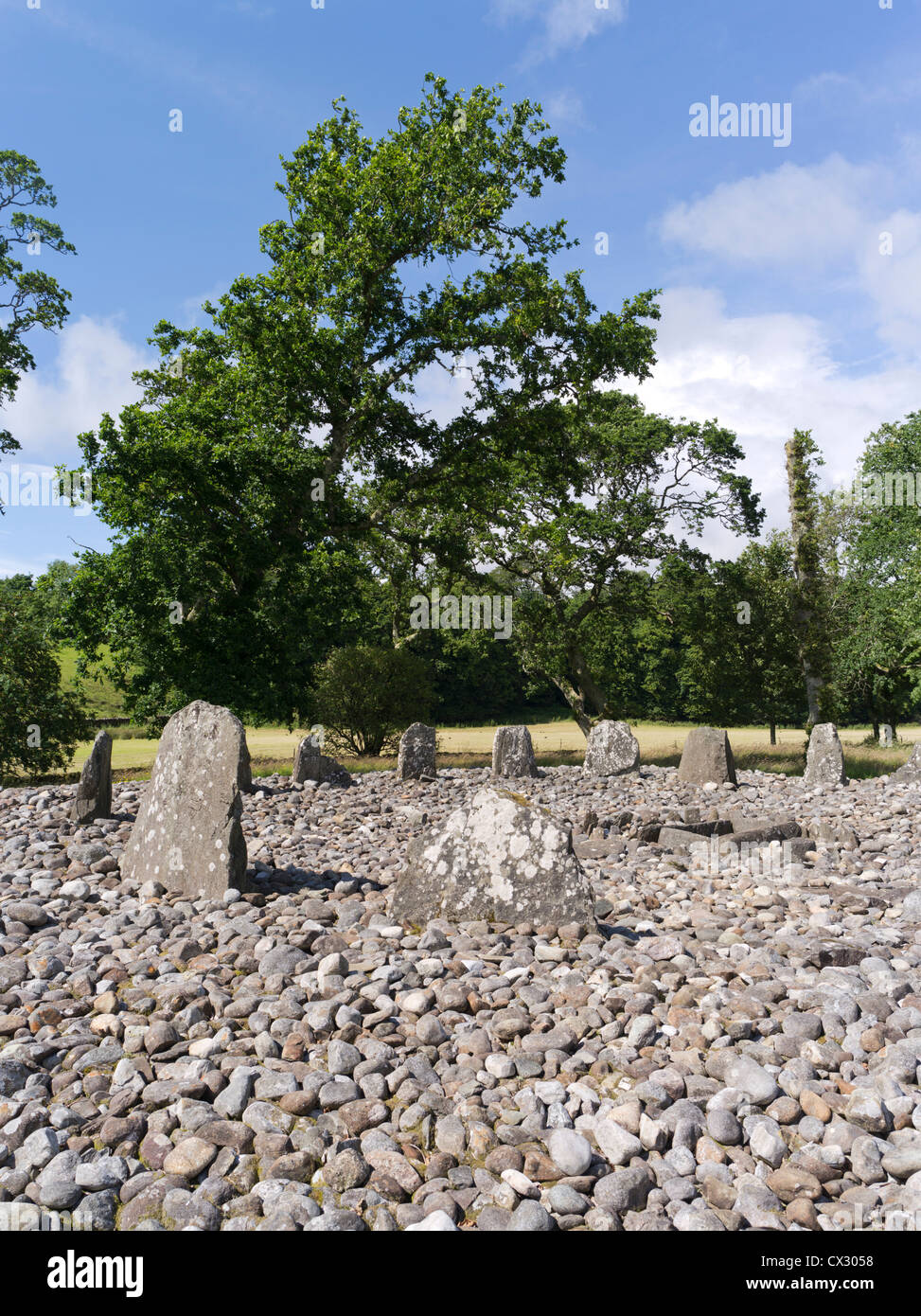 dh Temple Wood stone circles KILMARTIN GLEN ARGYLL SCOTLAND Neolithic ...