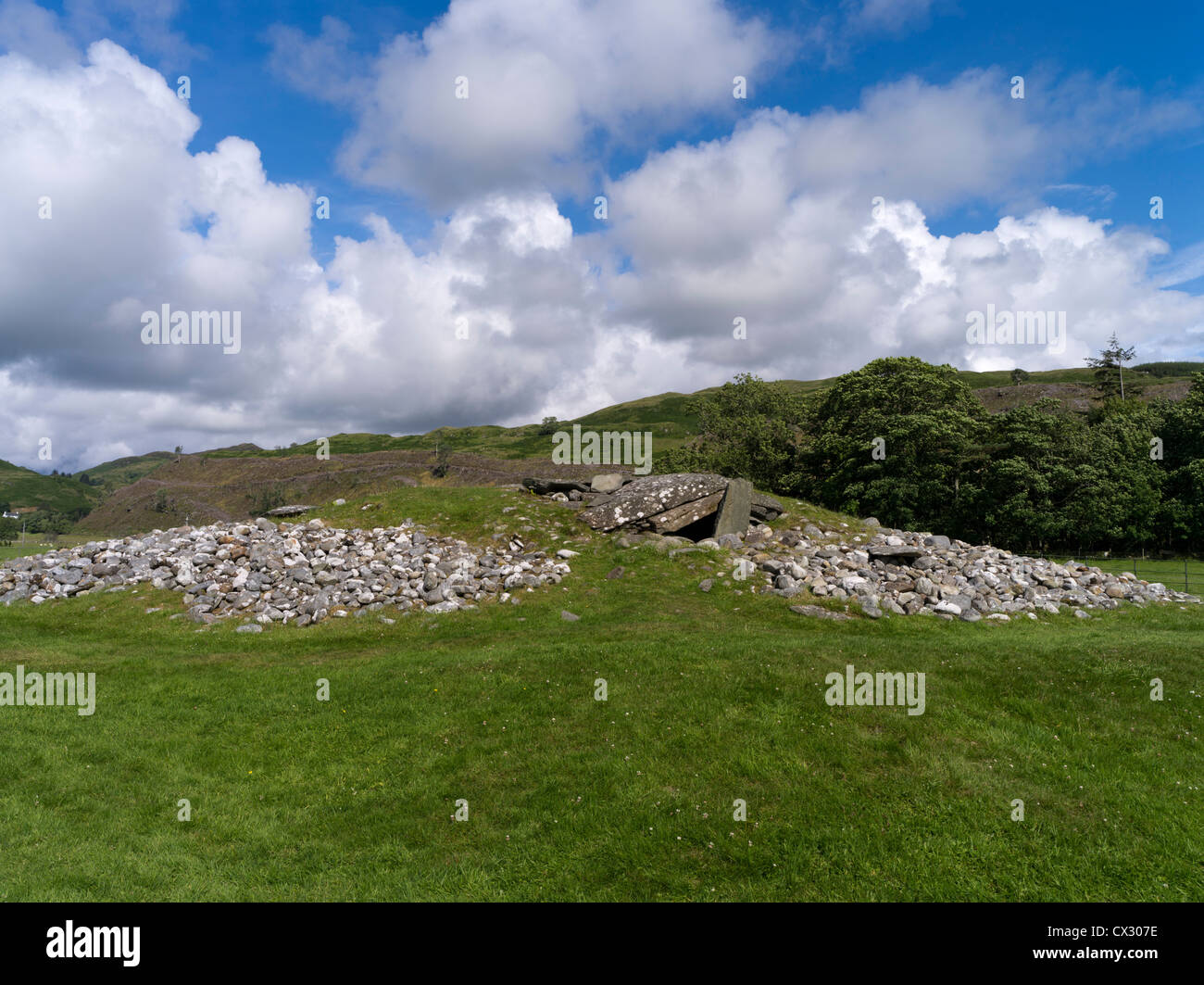 dh Nether Largie cairn south KILMARTIN GLEN ARGYLL SCOTLAND UK ...