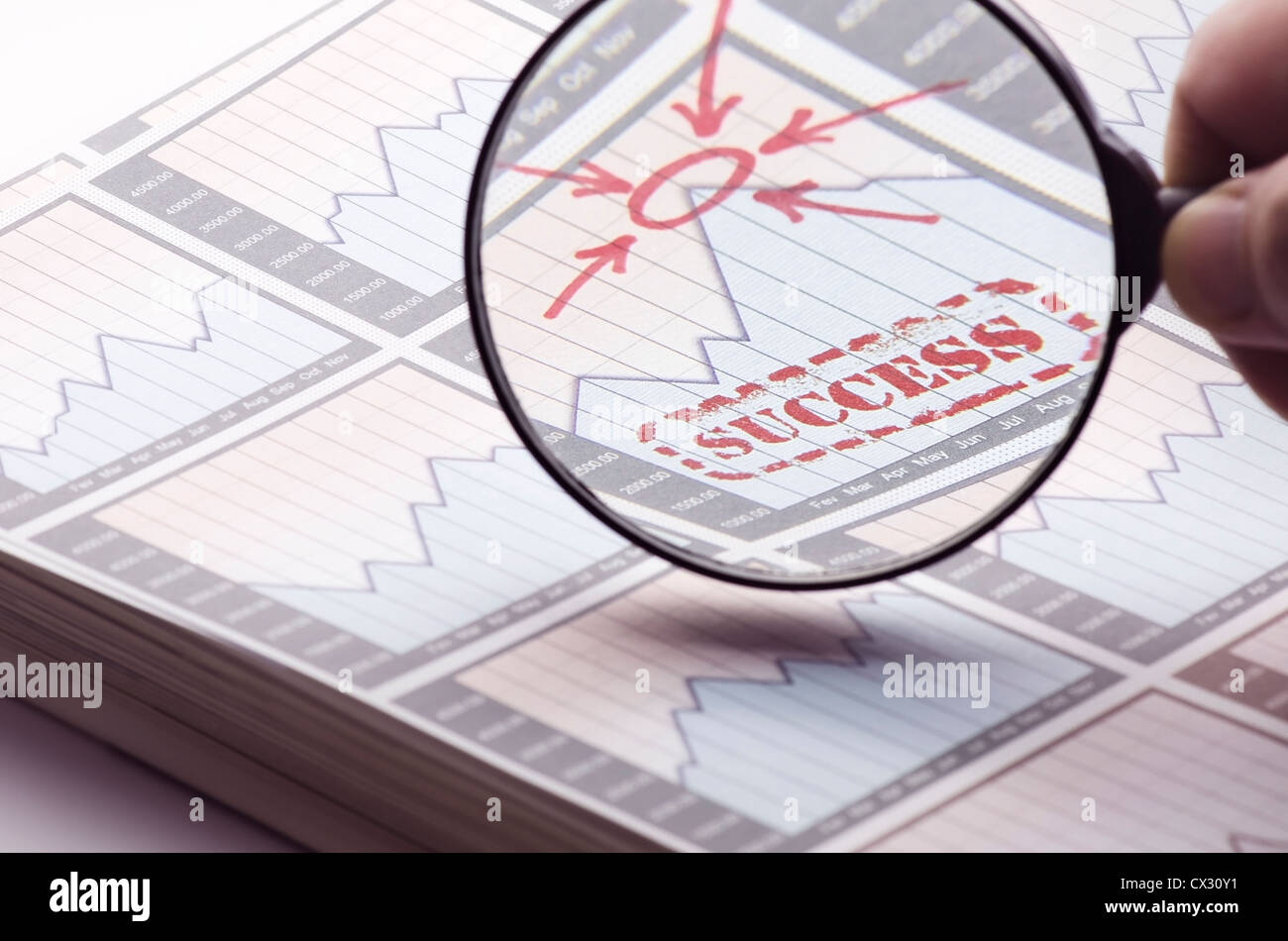 Business success graph chart hi-res stock photography and images - Alamy