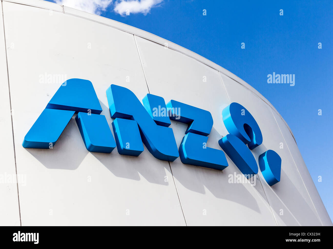 Bank sign anz hi-res stock photography and images - Alamy