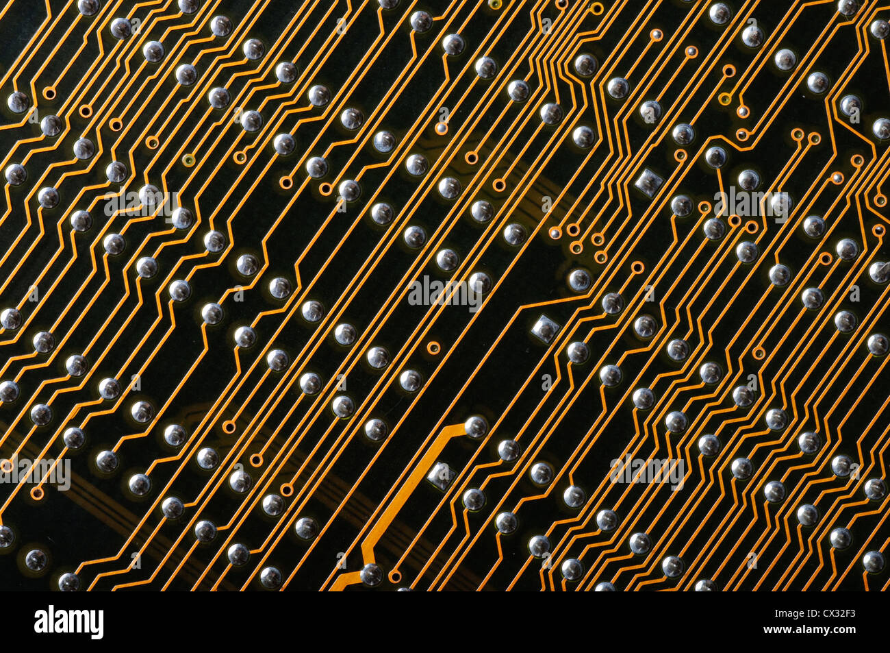 Dark digital circuit board background (pc motherboard Stock Photo - Alamy