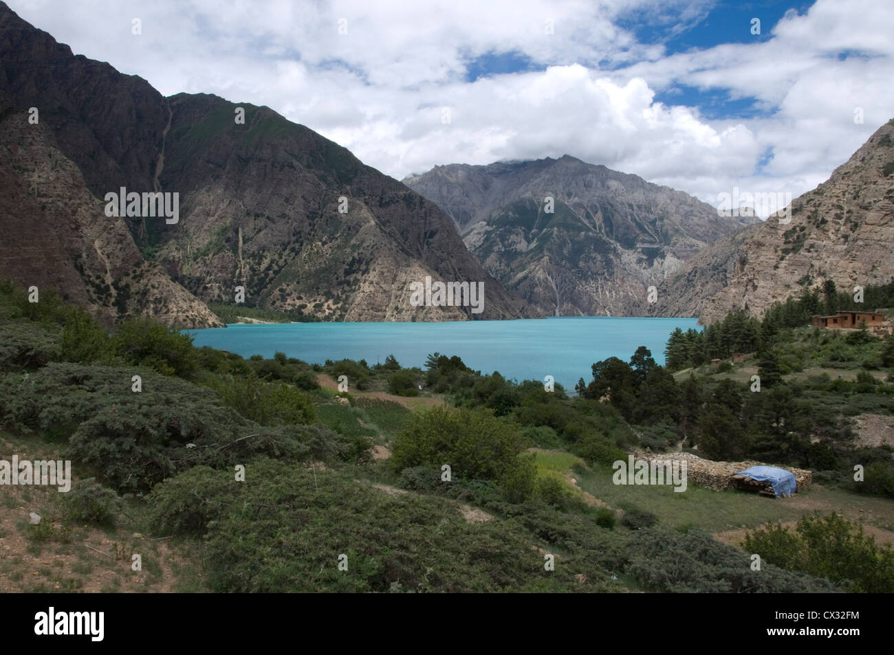 Shey Phoksundo Lake, Dolpa Stock Photo - Alamy