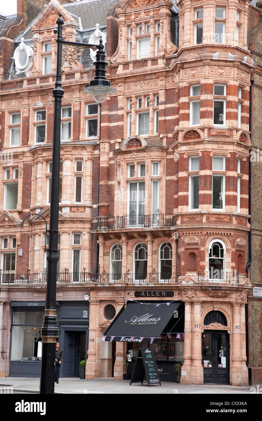 Allen of Mayfair, London's oldest Butchers, London, England, UK Stock ...