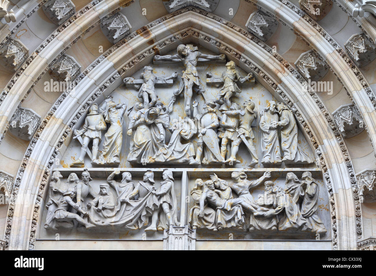 Beautiful Architecture of jesus on the cross Stock Photo - Alamy
