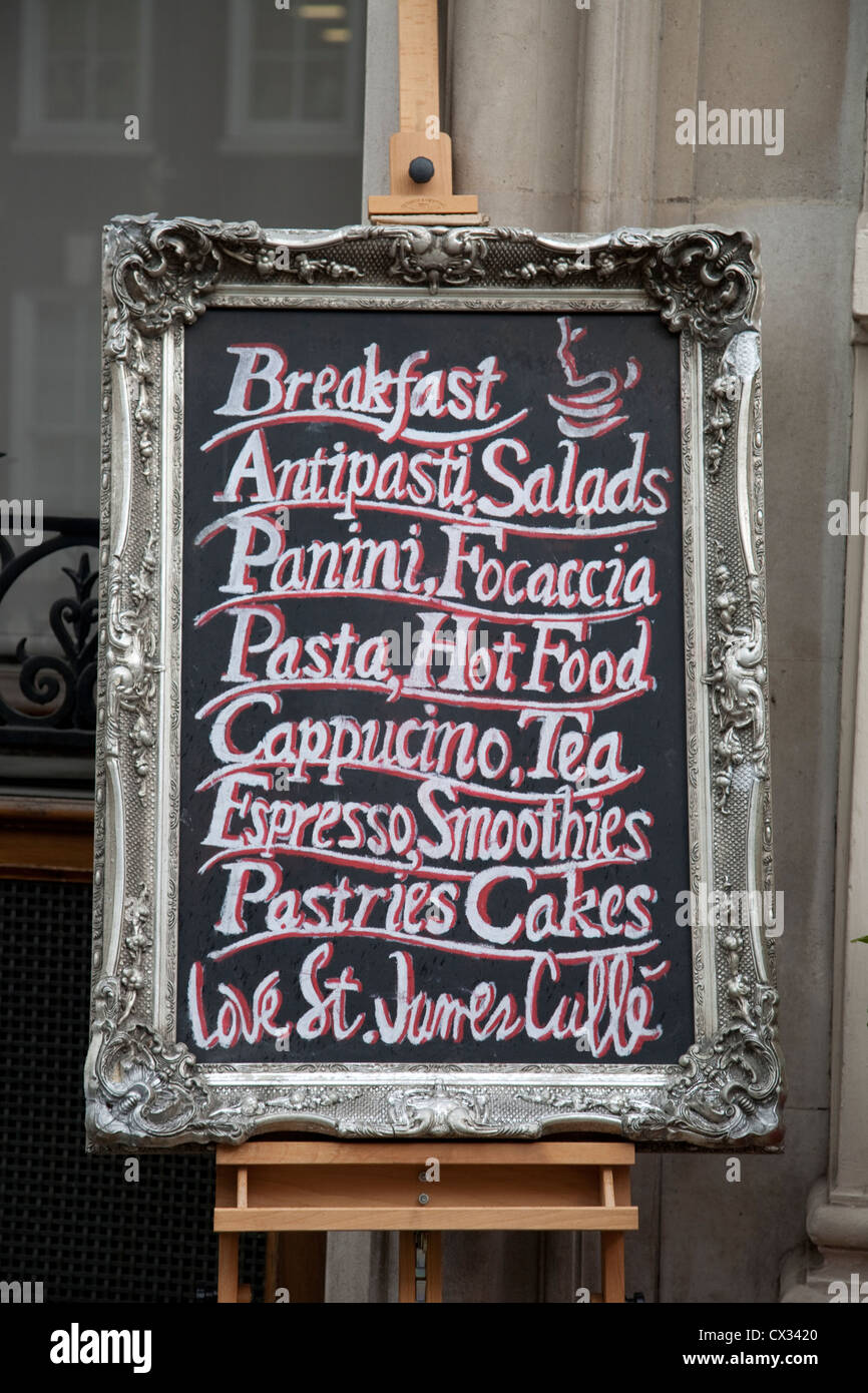 Food menu hi-res stock photography and images - Alamy
