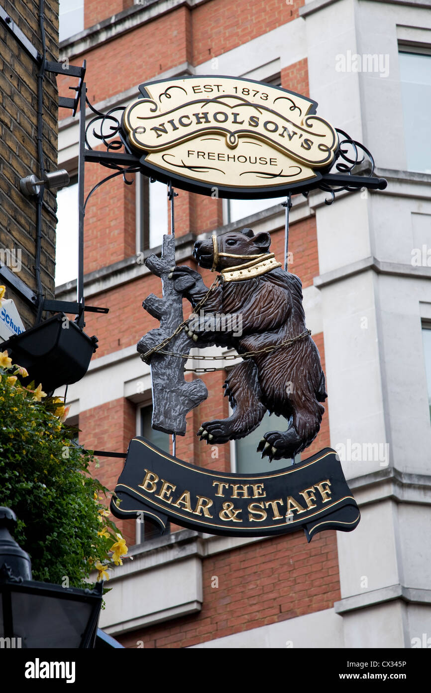 Bear and staff hi-res stock photography and images - Alamy