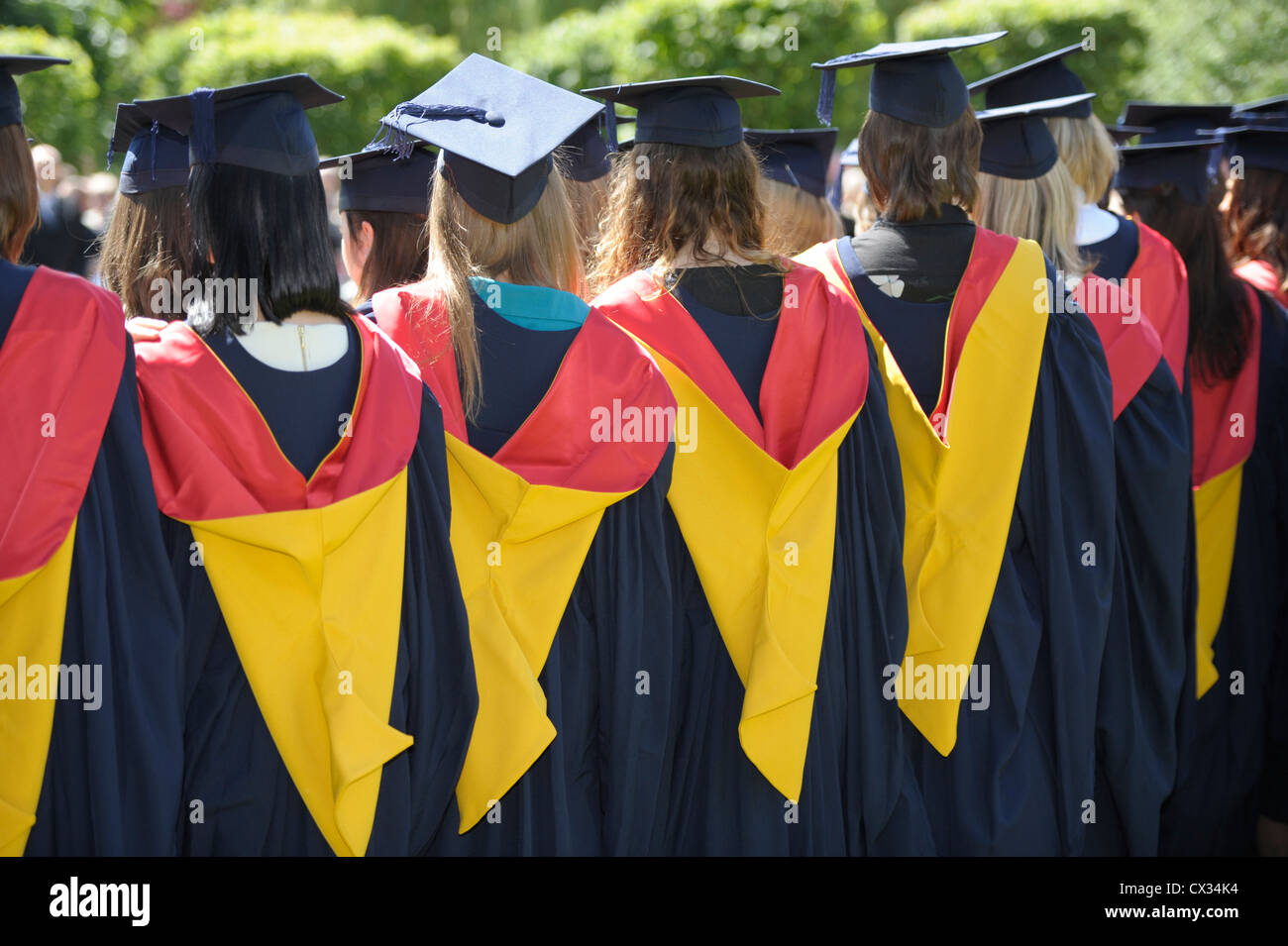 Students Graduating from a British University Stock Photo - Alamy
