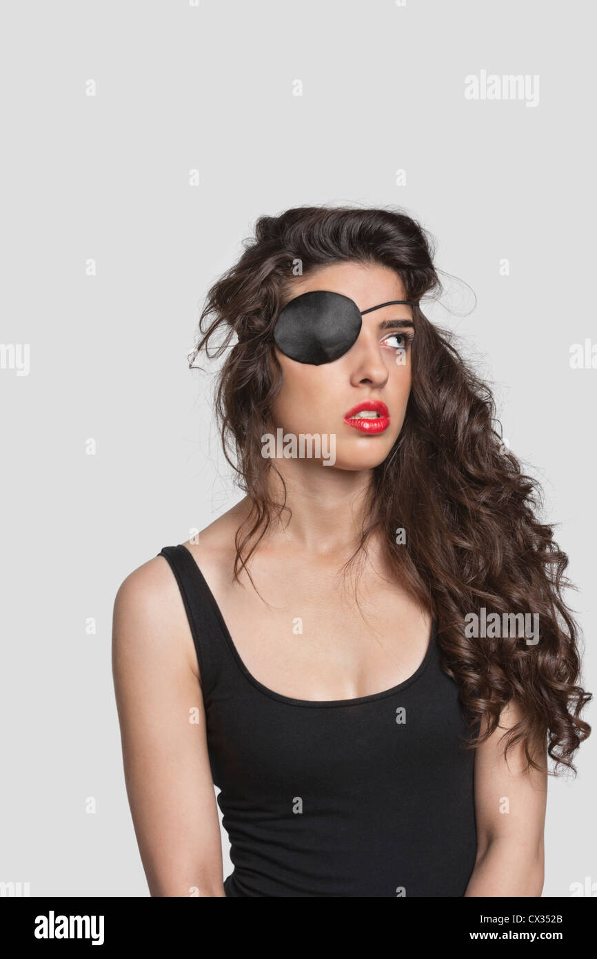Patch over one eye hi-res stock photography and images - Alamy