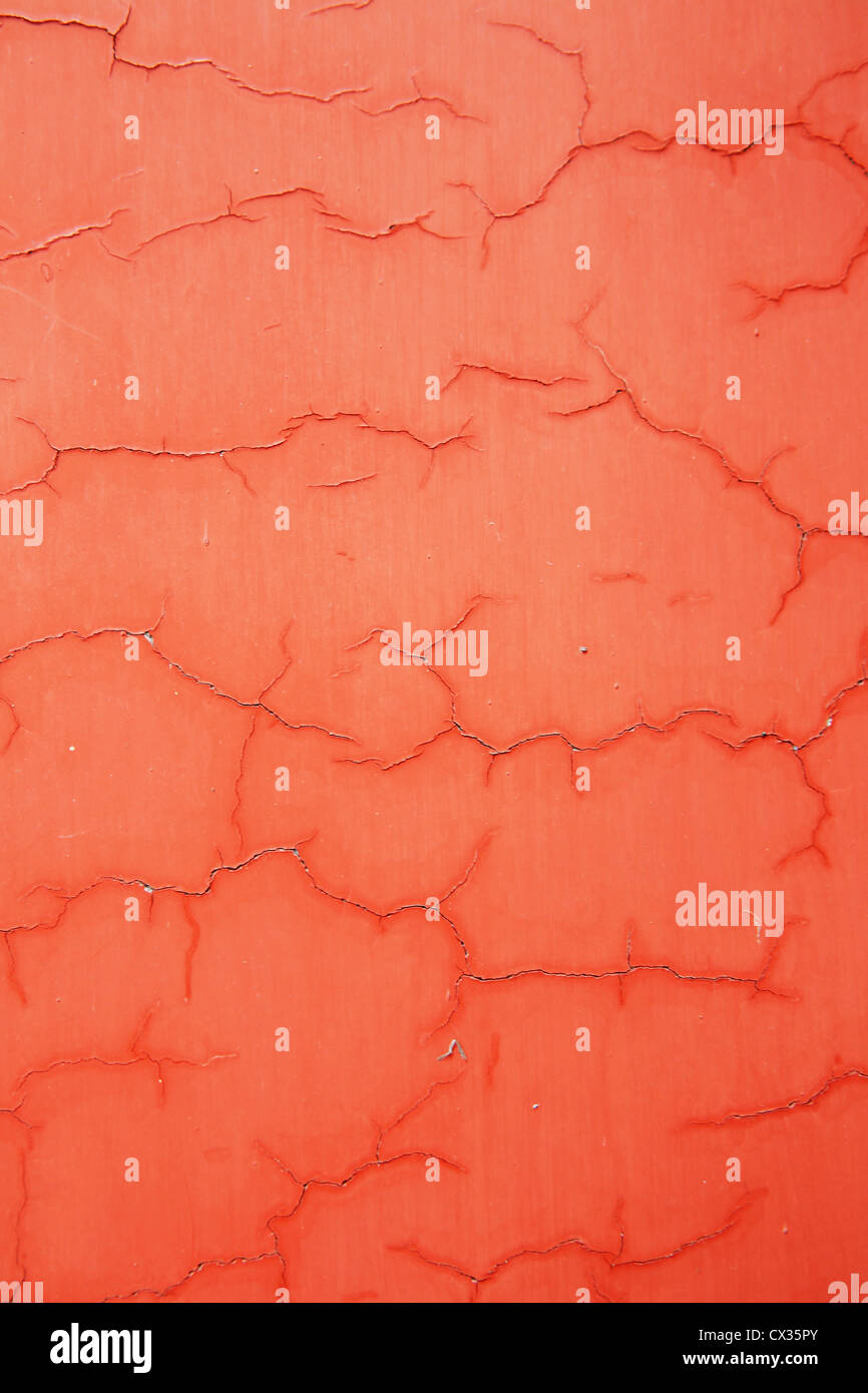 texture of red cracked wall Stock Photo - Alamy