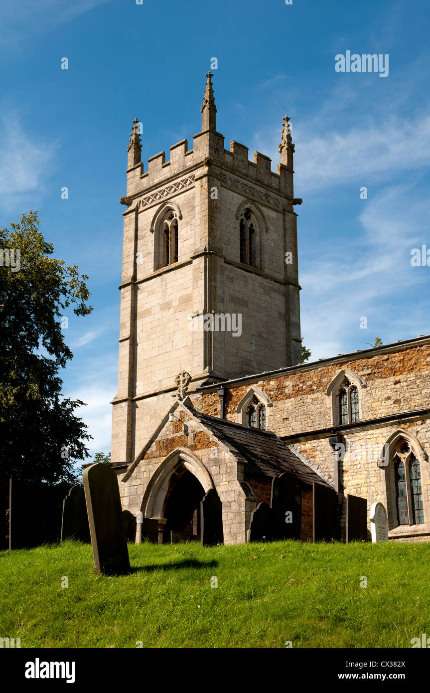 St Mary`s Church, Freeby, Leicestershire, England, UK Stock Photo - Alamy