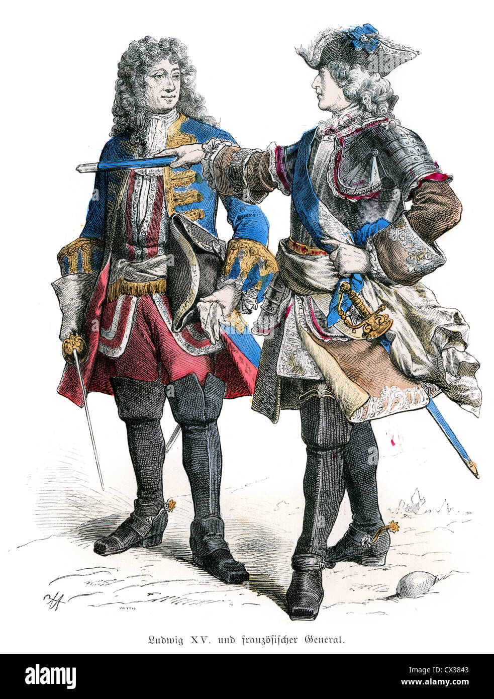 King louis xv of france hi-res stock photography and images - Alamy