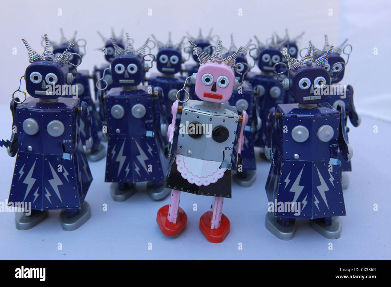 Menacing robots hi-res stock photography and images - Alamy