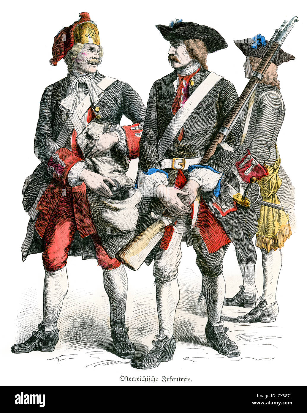 Uniform of austrian infantry hi-res stock photography and images - Alamy