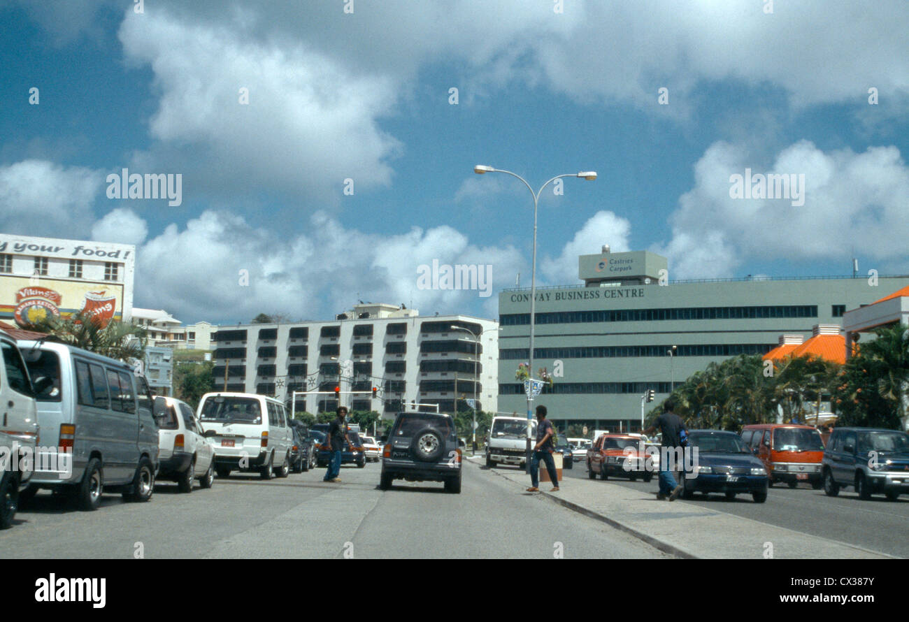 Castries, saint lucia street hi-res stock photography and images - Alamy