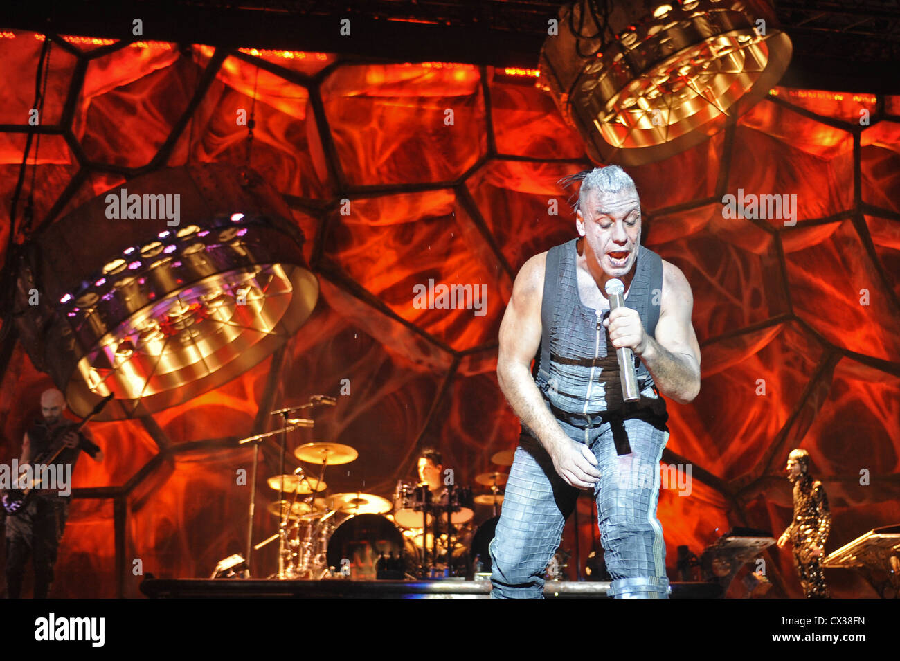 Rammstein Till Lindemann Concert Stock Photos & Rammstein Till ...