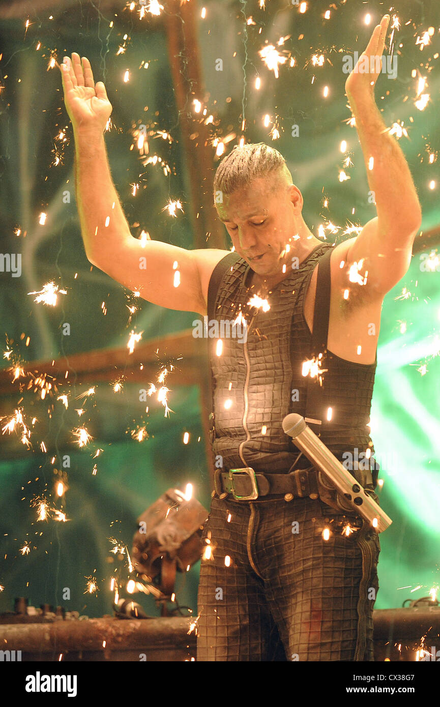 Rammstein Till Lindemann Concert Stock Photos & Rammstein Till ...