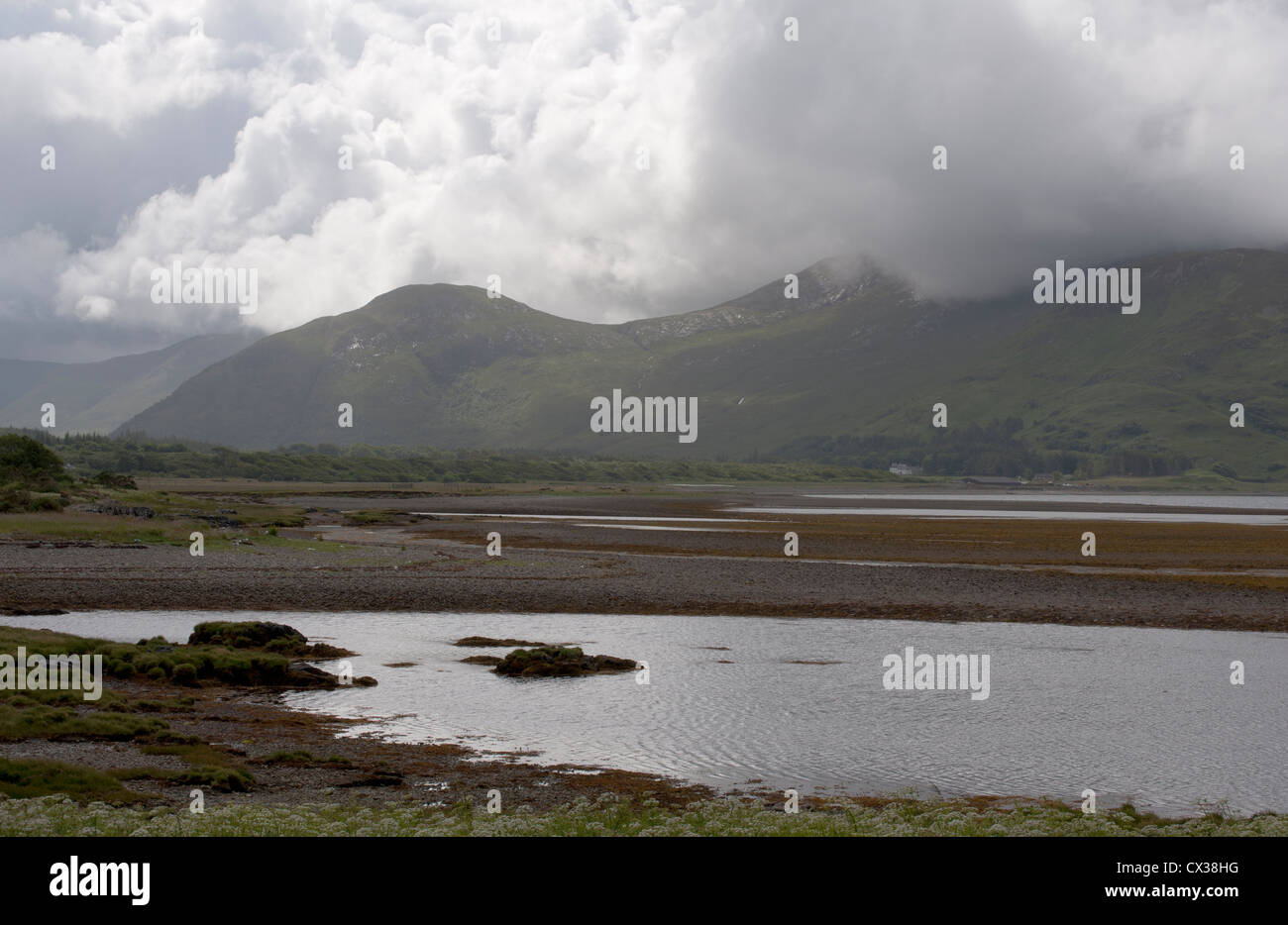 Mountain View Mull Stock Photo - Alamy