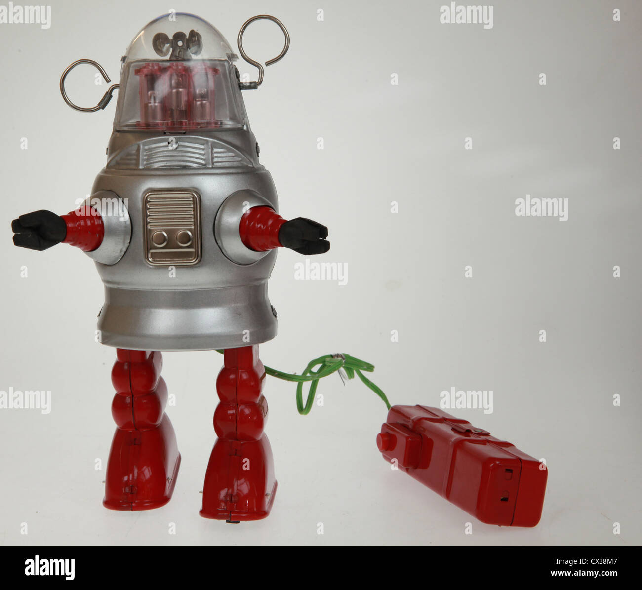 Tin Toy Robot Stock Photo - Alamy
